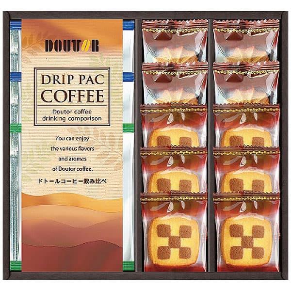 ●ドトールコーヒー(深煎りブレンド7g×2袋・キリマンジャロブレンド7g×1袋)・クッキー(チェス6枚・コーヒー4枚)・賞味期間/製造日より常温約240日・［日本製］・【卵・乳成分・小麦・大豆】・23×21×6.5cm・60サイズ・275g...