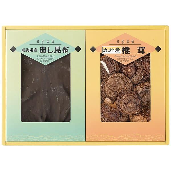 ●九州産香信椎茸35g・北海道産出し昆布50g各1箱・賞味期間/製造日より常温約540日・［日本製］・36×25.5×5.5cm・80サイズ・310g※商品の内容・デザイン・価格等が変更になる事がございます。ご了承ください。