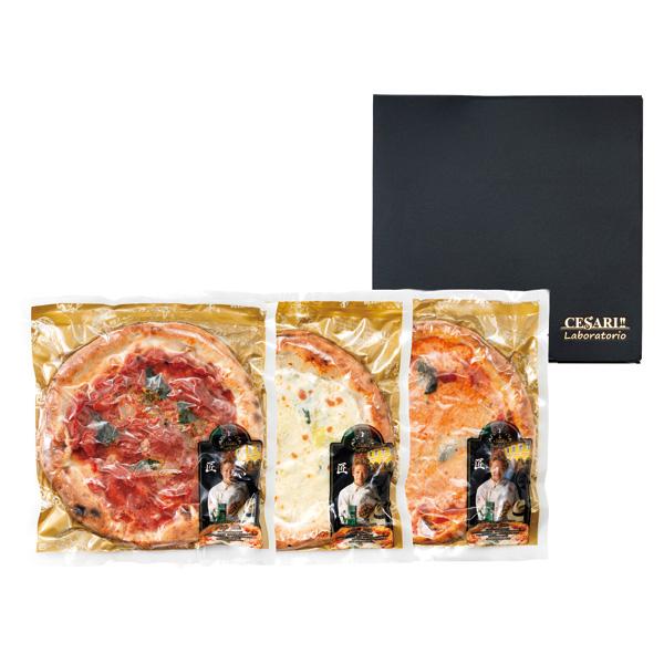 出荷日：6月11日から8月7日●セット内容：マルゲリータ×1・マリナーラ×1・クワトロフォルマッジ×1（各約21cm）●賞味期間：製造後冷凍365日●冷凍便●のし下名入れ不可●北海道送料必要
