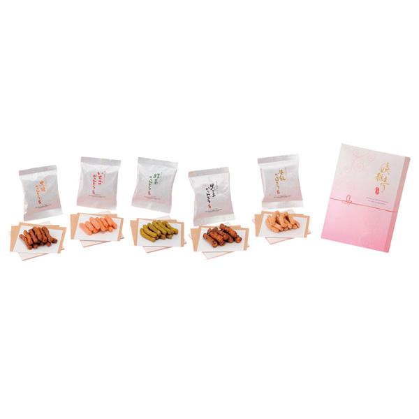 ●セット内容：かりんとう(黒糖・黒ごま・牛乳・抹茶・いちご)(各10g)×各1●賞味期間：常温1年●アレルギー：乳・小麦●箱サイズ：約20.5×13.5×6.5cm●箱入重量：0.135kg