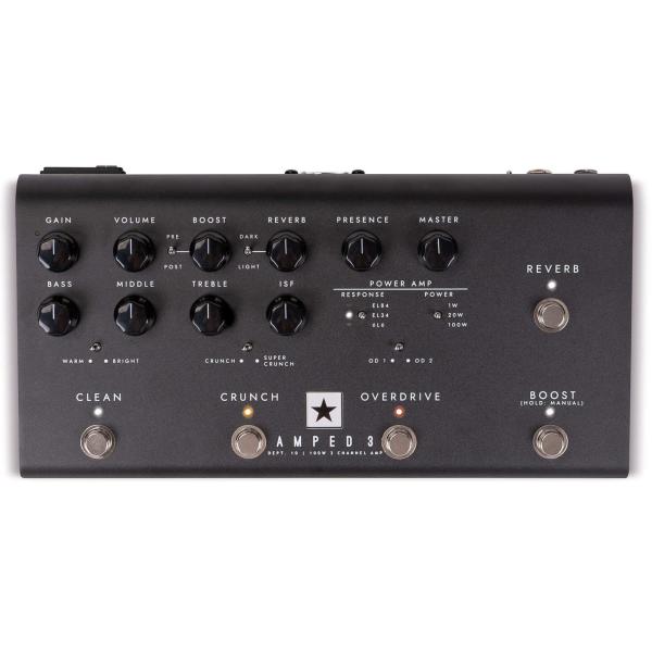Blackstar DEPT.10 AMPED 3 / 各種エフェクト搭載 100W ペダルタイプ ハイゲイン アンプヘッド