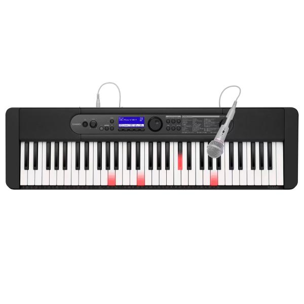 CASIO LK-540BK (ブラック) Casiotone カシオ 光ナビゲーションキーボード 61鍵盤 マイク付き