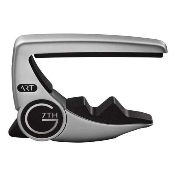 全国送料無料！ポストに投函・G7th Performance 3 ART Capo Silver エレキ / アコギ用 カポ