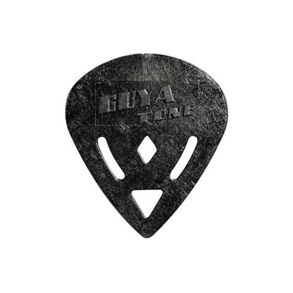 全国送料無料！ポストに投函 Guyatone JT25CF2/5枚セット カーボン素材 ジャズ・トライアングル JAZZ型 Crystal Fragment Pick 2 ピック