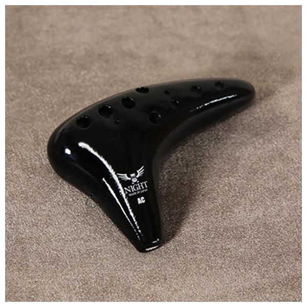NIGHT OCARINA CLASSIC C-ACB アルトC調 ブラック ナイトオカリナ CLASSIC 陶器製