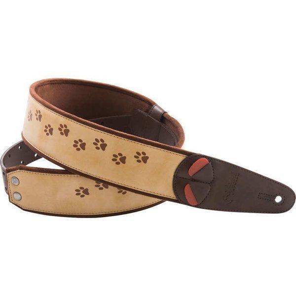 RightOn! STRAPS BROWN CAT ギター・ベース用ストラップ