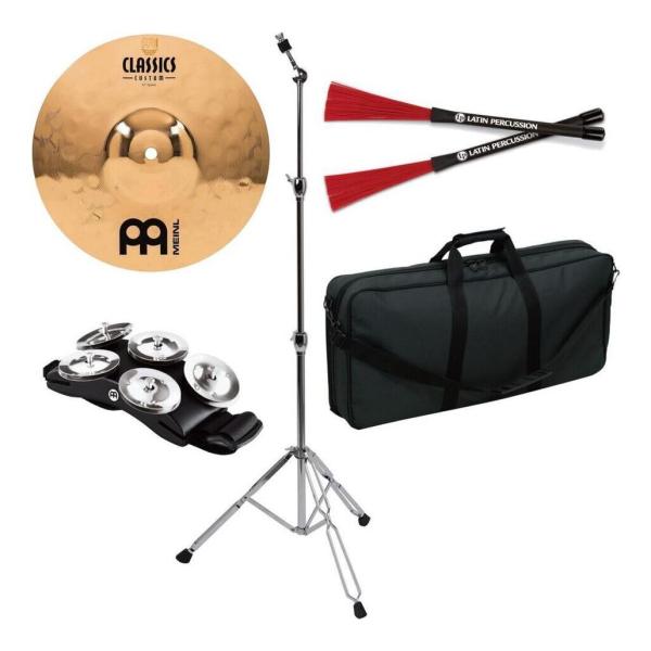 こちらの商品は一部の地域*を除き送料無料(送料込)です。*離島地域・北海道・沖縄へのお届けは別途、送料が必要になりますので、ご注文の前にご連絡下さい。送料をお知らせいたします。★セット内容★　10インチ スプラッシュシンバル:MEINL C...