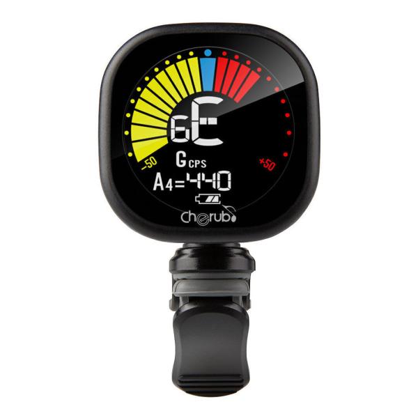 最大10時間の連続使用が可能な充電式クリップチューナー。6つのチューニングモード ( クロマチック、 ギター、ギターCPS、 ベース、 ウクレレ、 バリトン )を搭載しています。Tuning range:A0(27.5Hz)〜C8(4186...