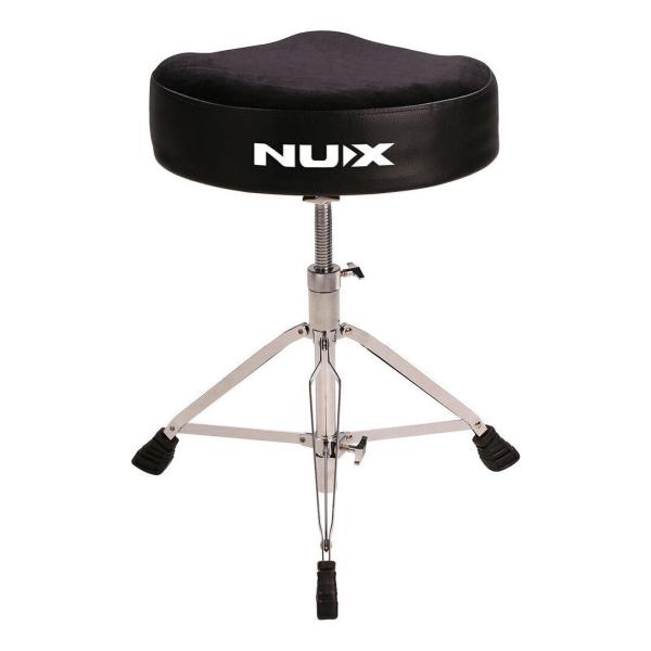 こちらの商品はお取り寄せとなります。3日〜1週間ほどでお届け可能です。メーカー品切の際はお時間を頂きます。しっかりとした座り心地で安定感のあるサドルタイプのドラムスローン・高さ調整幅:約44〜59 cm・重さ:約4.9 kg