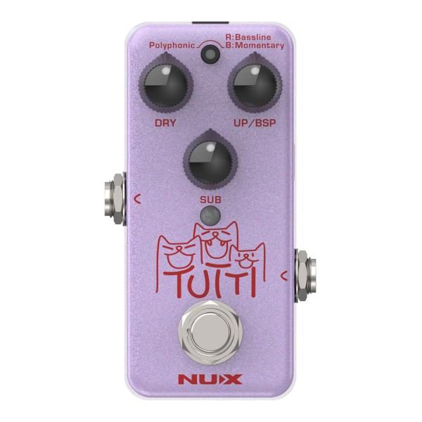TUTTI(トゥッティ)は、単音だけではなく和音や複数の音にオクターブ音を加える事ができるポリフォニック・オクターブ・ペダル。優れたアルゴリズムにより、オクターブ上とオクターブ下のサウンドを低遅延で加えます。3つのモードを搭載し、多様な使い...
