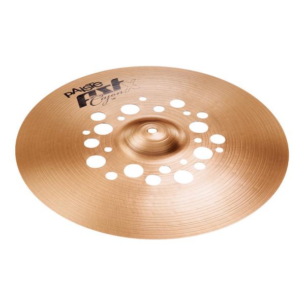 ※画像は撮影用商品のため、お届けの際の商品とは異なります。Paiste PST Xシリーズは、個性的なエフェクト・シンバル・コレクションです。このシリーズの中心となるのはスイス製のモデルで、特徴的なホール加工を施すことで個性豊かなサウンドを...