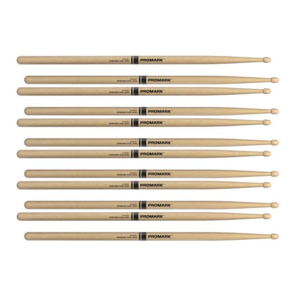 こちらの商品はお取り寄せとなります。3日〜1週間ほどでお届け可能です。メーカー品切の際はお時間を頂きます。※画像は撮影用商品のため、お届けの際の商品とは異なります。ドラムスティックのスタンダードである、5Aと5Bの中間に位置する5ABスペッ...