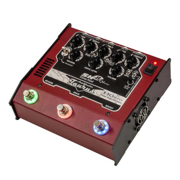 こちらの商品はお取り寄せとなります。3日〜1週間ほどでお届け可能です。メーカー品切の際はお時間を頂きます。※画像は撮影用商品のため、お届けの際の商品とは異なります。ペダル型アンプヘッド本機はTaurus SH8.Qubeのクローンで、真空管...