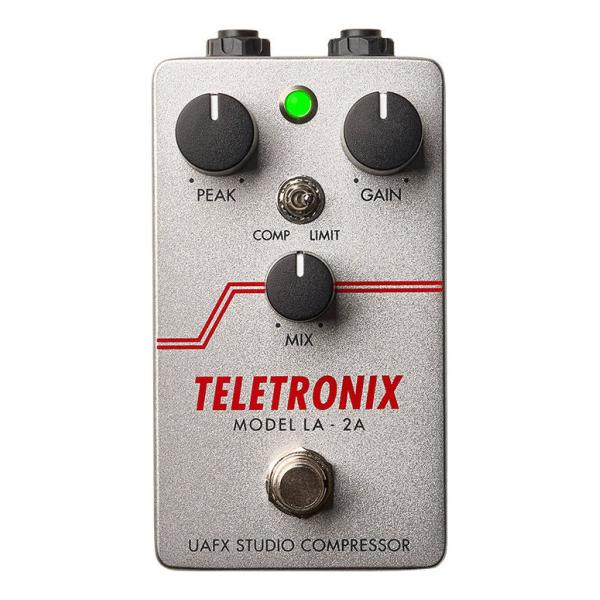 伝説的なリミッターの豊かなチューブ・トーンを手に入れるUAFX Teletronix LA-2A Studio Compressorは、伝説的なオプティカル・チューブ・リミッターのサウンドを足元で再現。オリジナルのハンドワイヤード・ハードウ...