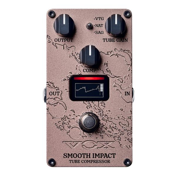 優しいタッチでクリアな音色を実現初のペダル形式の真空管コンプレッサーSMOOTH IMPACTは、Nutubeの電源電圧変動によるゲイン変化を利用した本格真空管コンプレッサーです。他のタイプのコンプレッサーにはない、独特で自然な演奏感を実現...