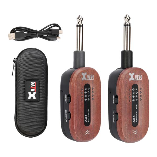 A24 Guitar Wireless Systemよりクリア、より安定。シン・ワイヤレス「A24」Xviveのギターワイヤレスシステムが進化。多くのギタリストに認知され、愛用されているU2 Wireless Guitar Systemがさ...