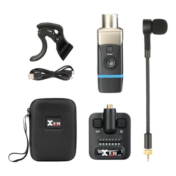 ※画像は撮影用商品のため、お届けの際の商品とは異なります。U7 Saxophone and Trumpet Wireless SystemU7サックス＆トランペットワイヤレスシステム超高音質マイク音質は最も重要であり、優れたマイクがなければ...