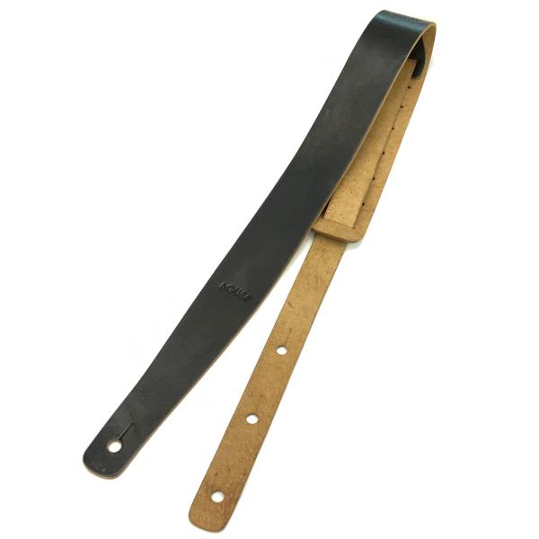 AQUBE MUSIC PRODUCTS PERFECT PERFORMANCE “SAVEGE” BK　幅50mm 本革 「期待値を超える」オイルレザー アクビ 日本製