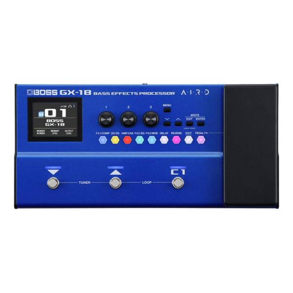 BOSS GX-1B 軽量コンパクト ベース用マルチ・エフェクター ボス