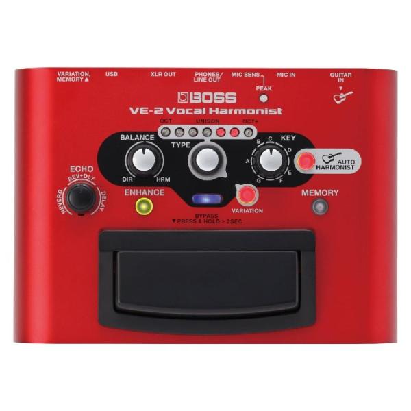 BOSS VE-2 Vocal Harmonist ボーカル用ハーモニーエフェクター ボーカルエフェクター ボス