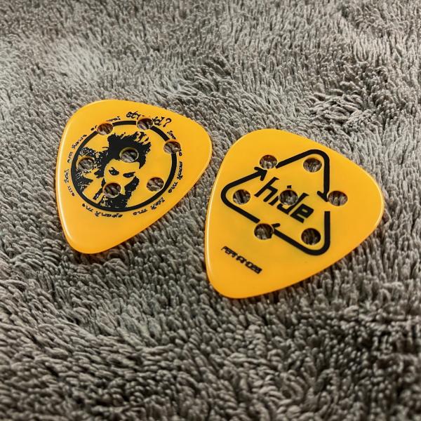 5枚セット Fernandes フェルナンデス hide オレンジ スキャナー ピック デッドストック品