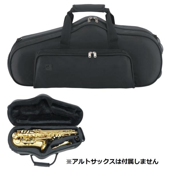 J.michael ALC-501 アルトサックス用　セミハードケース 「手持ち」「肩掛け」「リュック」の3WAYにて使用可