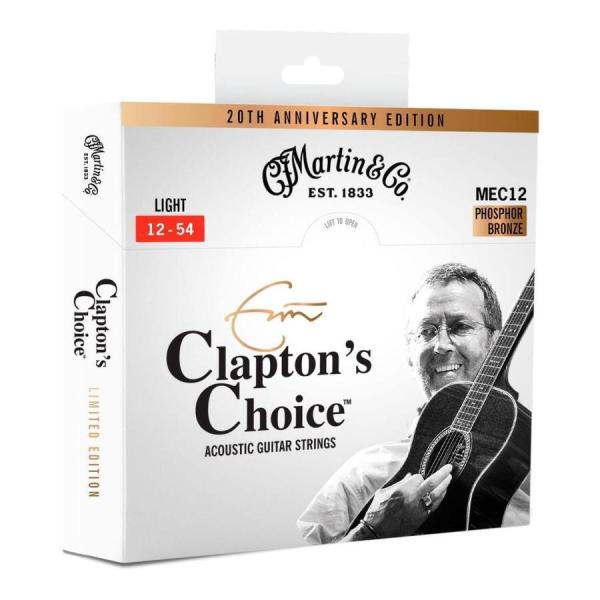 MARTIN MEC12 20TH ANNIVERSARY EDITION[12-54] Eric Clapton Phosphor Bronze LIGHT マーチン エリッククラプトン アコギ弦