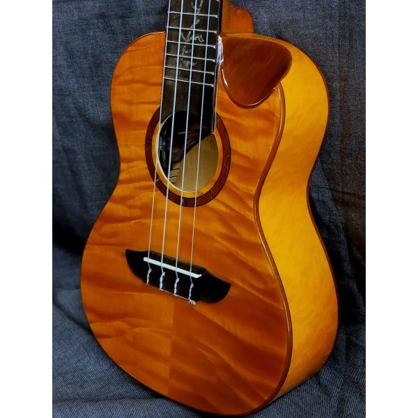 [独占販売商品]ORTEGA RUET-QMA ピックアップ搭載 コンサート ウクレレ ELITE SERIES/ギグバッグ付