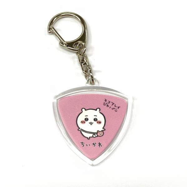 ピック1枚+ハメパチセット ちいかわ ピック Scorelay Japan SC-CKP1 第1弾 ピンク/ちいかわ