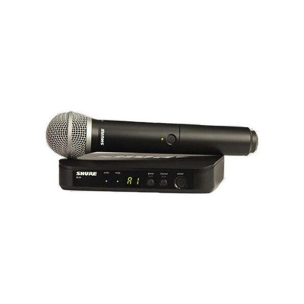 SHURE BLX24J/PG58-JB ハンドヘルド型 ワイヤレスシステム BLX24/PG58