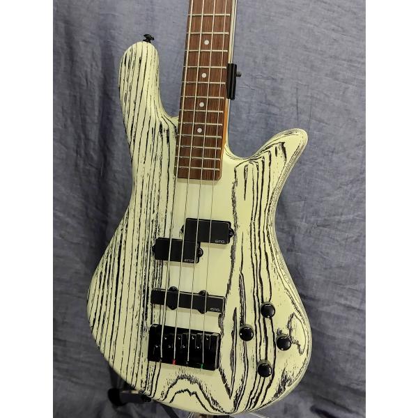 Spector Japan Exclusive NS PULSE4 Satin EX-LTD -Black w/White Fill スペクター
