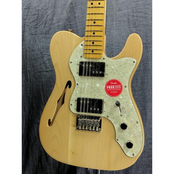 Squier by Fender CV 70S TELE THIN MN WPPG NAT Classic Vibe Telecaster Thinline　スクワイア テレキャスター