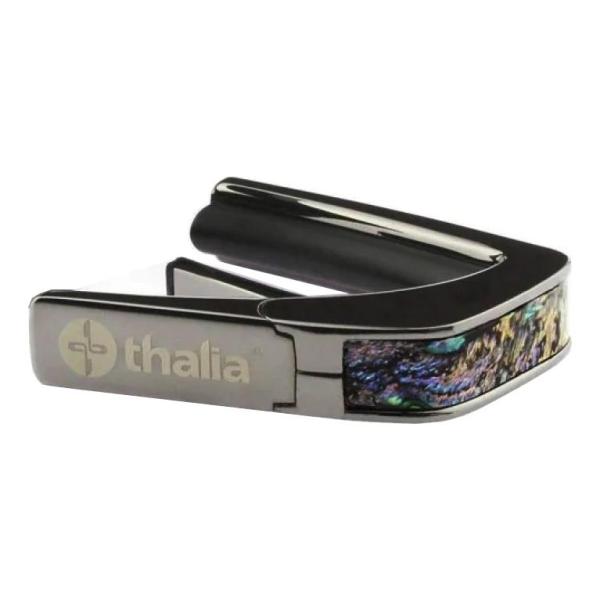Thalia Capos BC-PAUA HEART  タリア カポ   PAUA HEART/Black Chrome   Exotic Shellシリーズ ギター用 カポタスト