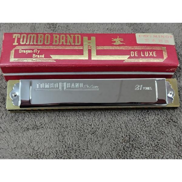 アウトレット特価 TOMBO No.1521 D#m 特製 トンボ・バンド 複音ハーモニカ 紙パッケージ