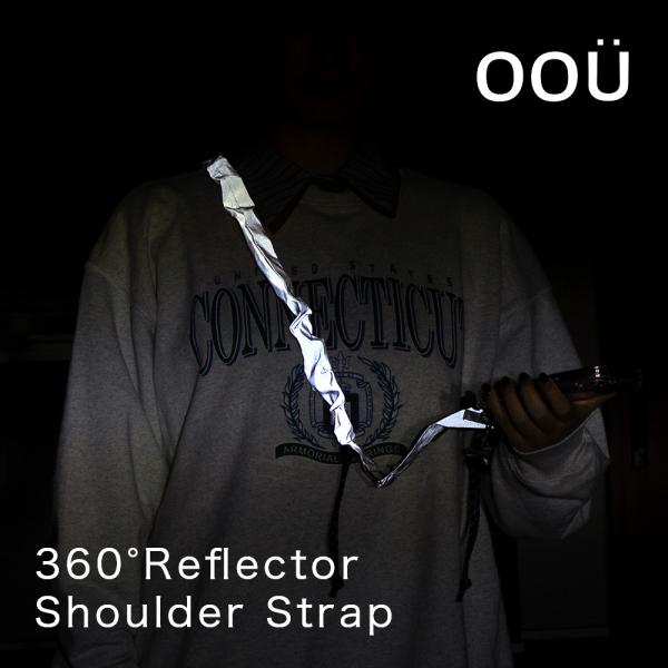 【メール便対象商品です（送料無料）】【日本郵便のゆうパケットでお届けします】【メール便（ゆうパケット）はポスト投函です】【メール便のみの発送となりますので代引き・宅急便は選択できません】◎360度 全方位反射! 素材すべてが反射素材のショル...