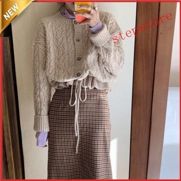 カーディガン レディース 春 秋 カットソー ショート おしゃれ ニット 編み物 セーター ジャケット◆商品コード：zfhmzm0331フリーサイズ：着丈54cm　バスト118cm　袖丈55cm　肩幅56cm発送詳細：◆送料：全国一律880...