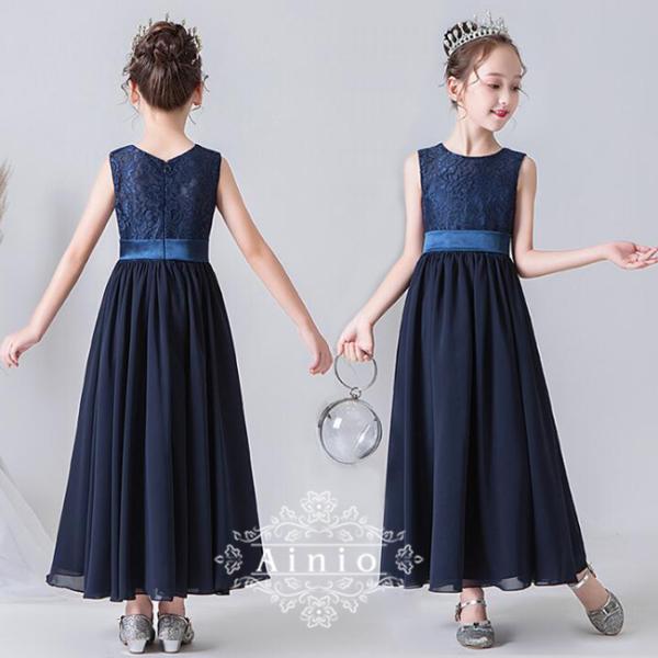 【品番】aini371参考サイズ(単位：CM ）カラー：写真通り素材：ポリエステル100％サイズ ：110 120 130 140 150 160CM セット内容 ：ドレス単品とっても華やかでとっても豪華なドレスです♪素敵なレースデザインに...