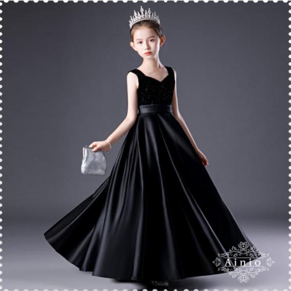 商品コード：aini449カラー：写真通り素材：ポリエステル100％サイズ ： 110 120 130 140 150 160CM 生産国：中国セット内容 ：ドレス単品 写真通りサイズ 110CM 120CM 130CM 140CM 150...