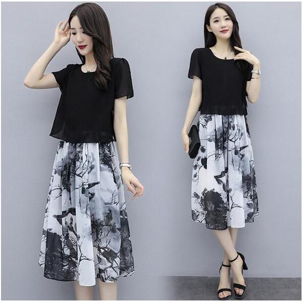 【商品コード】：redis0210【素材】：ポリエステル【カラー】：写真色【サイズ】：（約）*スカート丈：106cm(L) 107cm(XL) 108cm(2XL) 109cm(3XL) 110cm(4XL) 111cm(5XL)*バスト：...