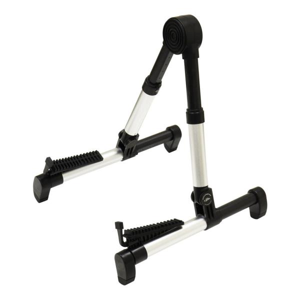 ★商品の説明★折りたたみが可能なアルミ製のギタースタンド。エレキギター〜アコースティックギターの厚みまで対応します。アルミ製で軽量なので持ち運びにも便利です。Size: 347(H) x 288(W) x 297(D)Size(収納時) :...