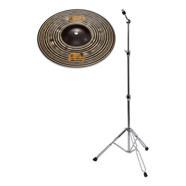 ★セット内容★　10インチ スプラッシュシンバル:MEINL CC10DAS　シンバルスタンド:KC CS-01　//　10インチスプラッシュシンバル、シンバルスタンドをセットにしました。[10インチスプラッシュシンバルMEINL CC10...