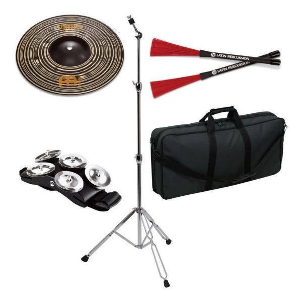 こちらの商品は一部の地域*を除き送料無料(送料込)です。*離島地域・北海道・沖縄へのお届けは別途、送料が必要になりますので、ご注文の前にご連絡下さい。送料をお知らせいたします。★セット内容★　◆10インチ スプラッシュシンバル:MEINL ...