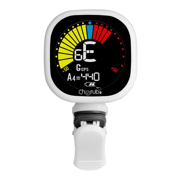 最大10時間の連続使用が可能な充電式クリップチューナー。6つのチューニングモード ( クロマチック、 ギター、ギターCPS、 ベース、 ウクレレ、 バリトン )を搭載しています。Tuning range:A0(27.5Hz)〜C8(4186...