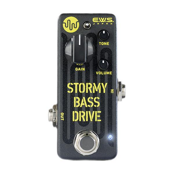 Stormy Bass Driveストーミー・ベース・ドライブStormy Bass DriveはE.W.S.による初のベース専用オーバードライブペダルです。クリーンブーストサウンド~ファットなクランチサウンド、更にディープなハイゲインサウ...
