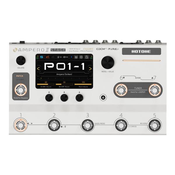 CDCM HD GEN 2ステージタイプ アンプモデラー/エフェクトプロセッサーAmperoシリーズの最新ジェムAmpero II Stageが、あなたのライブパフォーマンスに革命をもたらします。最先端のトリプルコアデジタルプラットフォーム...