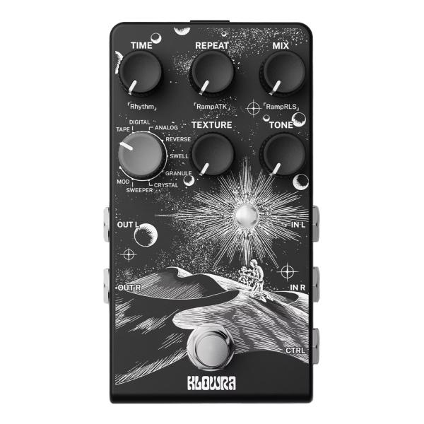 自由自在に残響を紡ぐ”時の回廊”Everlast Delay(エバーラストディレイ)は、クラシックなアナログディレイやテープエコーのシミュレーションから多用途なデジタルディレイといった現代的な実験的なエコーまで、9種類の高品質ディレイタイプ...