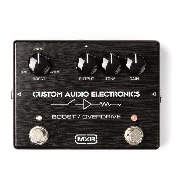 Custom Audio Electronics(CAE)とのコラボレーションによって生まれたブースター/オーバードライブMXR(R)CAE BOOST/OVERDRIVEは、MC401 CAE BOOST/LINE DRIVERのクリーン...