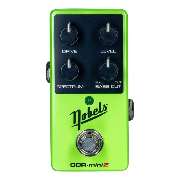 ODR-mini 2ペダルは、ODR-1の小型モデル「ODR-mini」の進化版です。多くのご要望に応え、この小さなボディにベース・カットを搭載しました。ケースも新しくなり、NobelsならではのMounty-Pを装備しています。Mount...