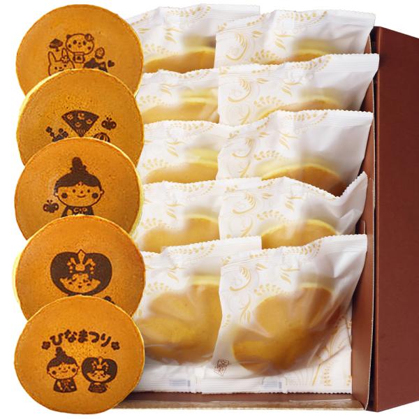 [品名]どら焼き(イラスト入り)[内容量]10個入り[賞味期限]出荷日より約10日間。商品に記載。◆どら焼き、バウムクーヘン、カステラのみ同梱可能です。◆お届け日ご希望日がある場合は、コメント欄にお書きください。