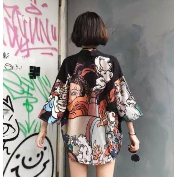 【サイズ】着丈約73cm肩幅約56cm胸囲約124cm袖丈約37cm法被らしいたっぷりとした袖丈を生かし、ジェンダーレスでありグローバルなサイズレスの魅力を持ち合わせています。浴衣シーンやタウンユースに取り入れることも可能です。海外の方にと...